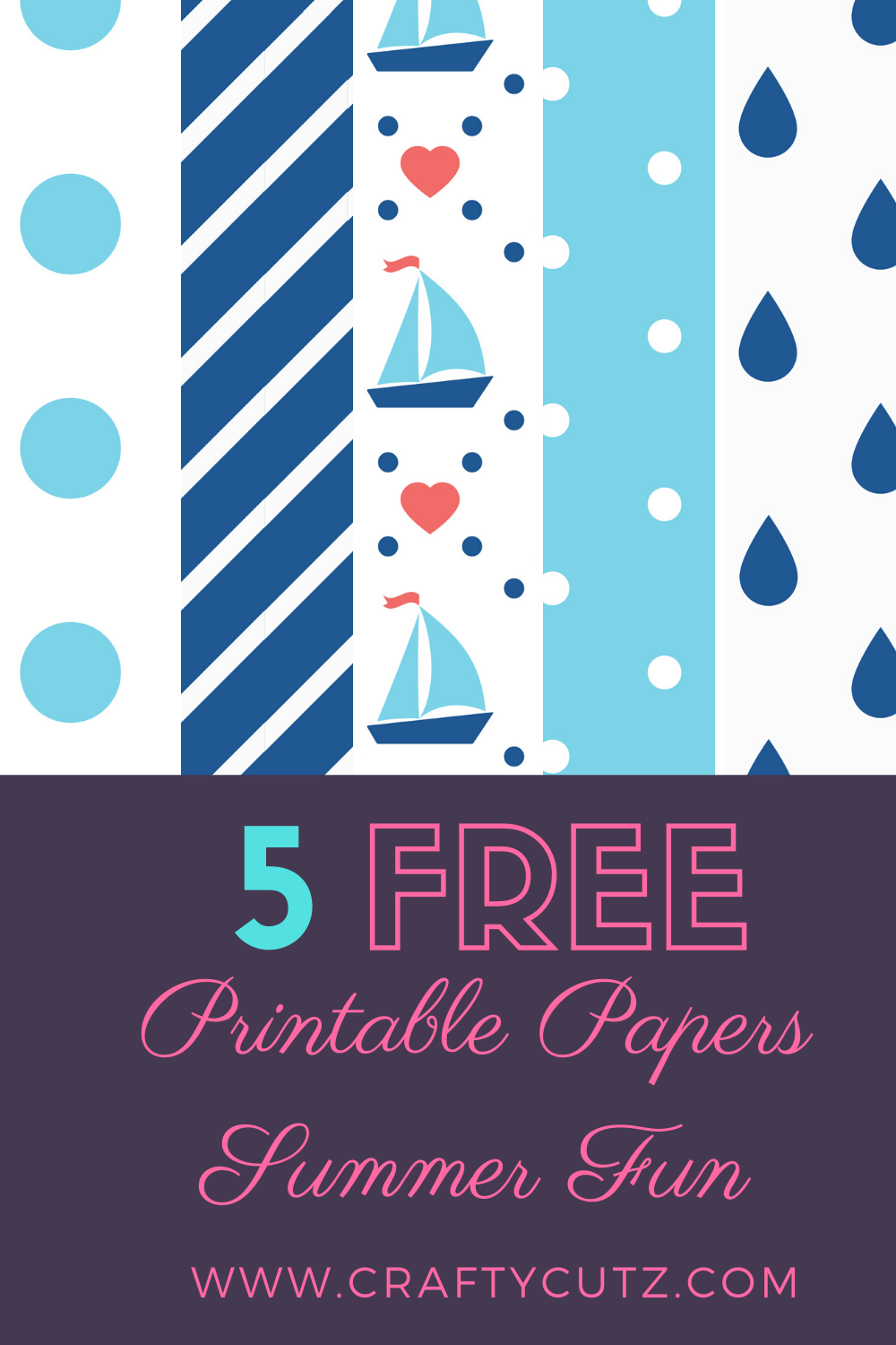 Summer Fun Free Printables – Crafty Cutz